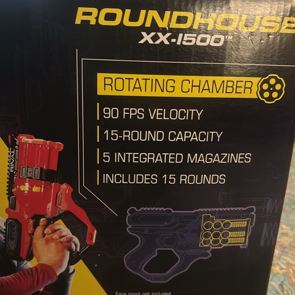 Nerf | Toys | Nib Rival Nerf Roundhouse Xx50 | Poshmark
